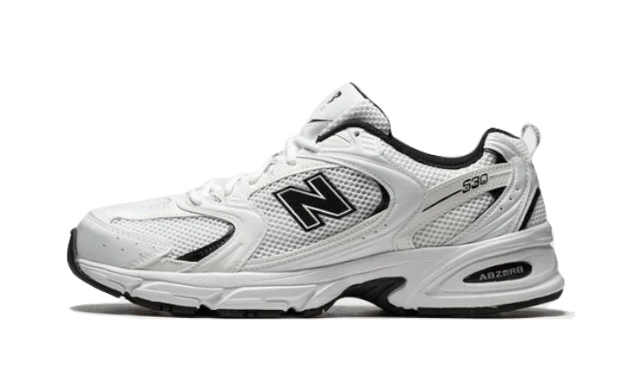 NB 530 Black White – DROP UP